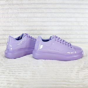 Berness | Shoes | Shiny Patent Cush Baby Lilac Purple Comfy Fashion ...